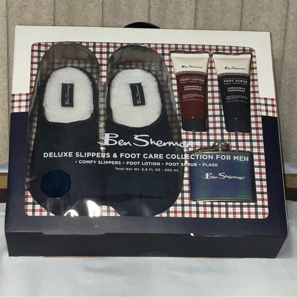 Other | Ben Sherman Deluxe Slippers Foot Care Collection For Men | Poshmark